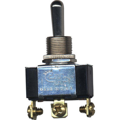 Toggle Switch, Heavy-Duty, Single Pole Double Throw - On/Off/On - Hi ...