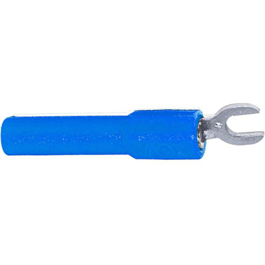 Blue 4mm Spade Terminal - Hi-Line Inc.