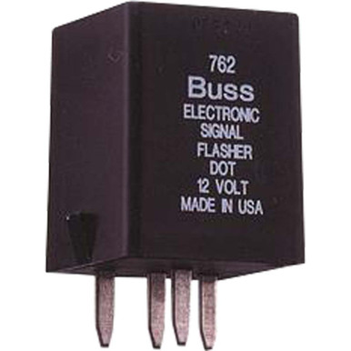 12 VDC Heavy-Duty Electronic Flasher - 4 Terminal, 3 to 6 Bulbs - Hi ...