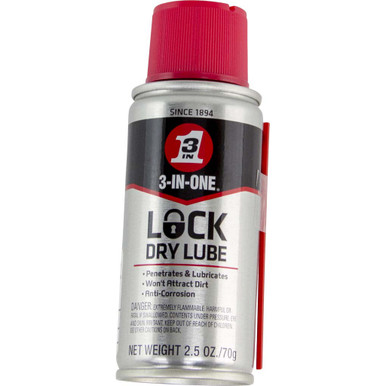 Lock Dry Lube - 3-IN-ONE - Hi-Line Inc.