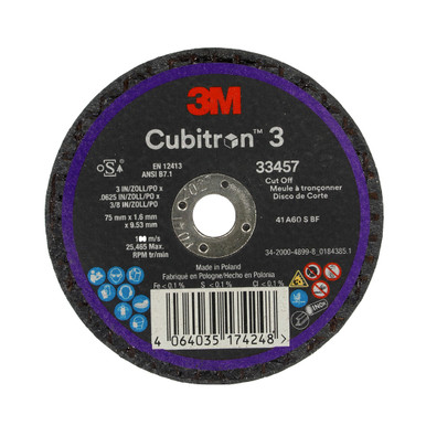 3", 3M Cubitron 3 Cut-Off Wheels - Hi-Line Inc.