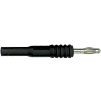 Black Insulated to Standard Banana Jack - Hi-Line Inc.