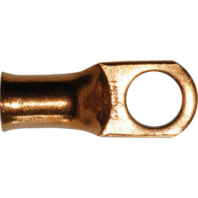 1/0 AWG, 1/2 ft Stud Size, Heavy Duty - Bare Copper Cable Lug - Hi-Line ...