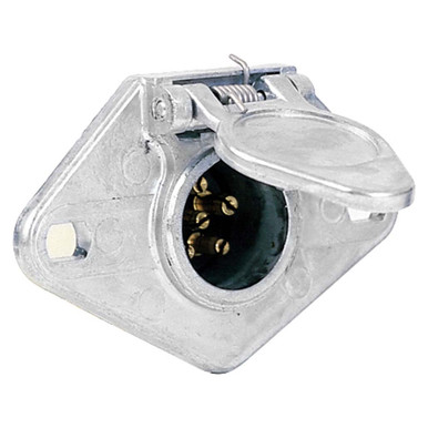 Round 6 Way Connector/Adapter - Socket - Hi-Line Inc.