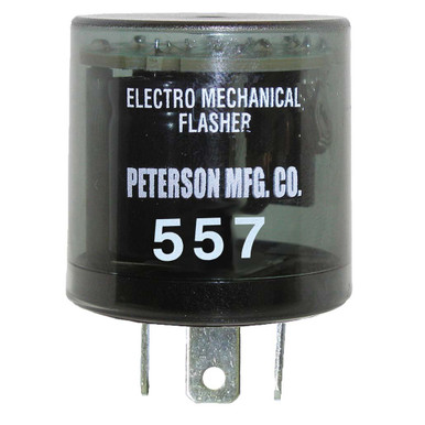 (557) 12 VDC, Electro-Mechanical Flasher - Hi-Line Inc.