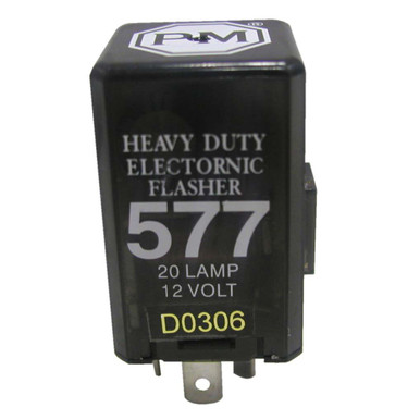 (577) 12 VDC, Heavy-Duty Electronic Flasher - Hi-Line Inc.