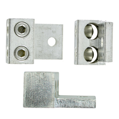 6 AWG - 250 MCM, Lug, 3/8" Stud, Aluminum Mechanical Connector - Two ...