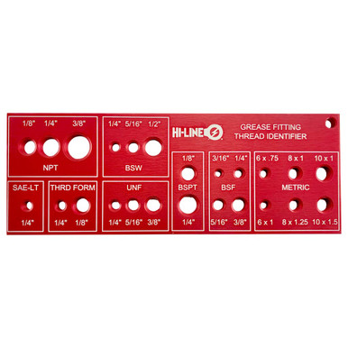 Grease Fitting Thread Identifier - Hi-Line Inc.