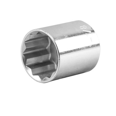 1-1/8" Standard 12-Point Socket 1/2" Drive - Hi-Line Inc.