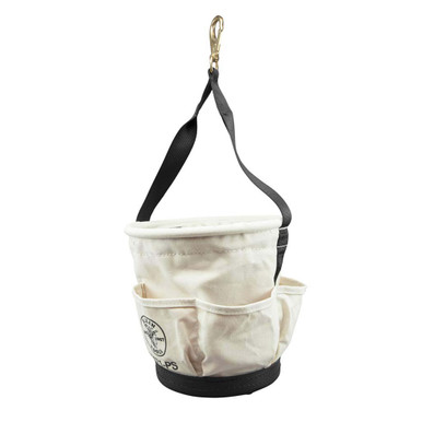 Heavy-Duty Tapered Wall Bucket 4 Pockets - Hi-Line Inc.