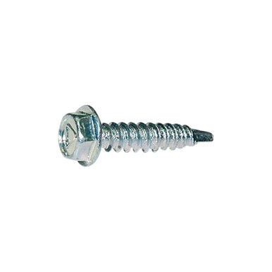 5/16" x 1" Drill Point Screw, Zinc Plated - Hi-Line Inc.
