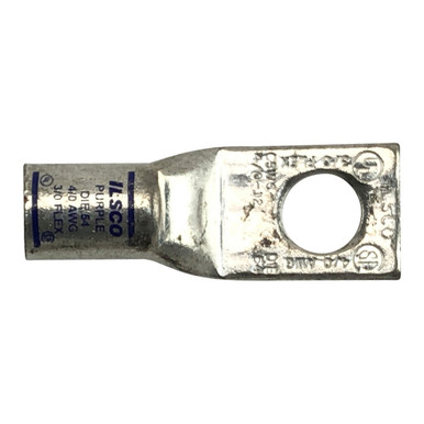 4/0 AWG, Single Hole, 5/8" Stud, (Purple) Copper Industrial Lugs - Hi ...