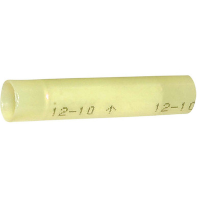 12-10 AWG, Butt Splice Terminal, Nylon Insulated, 25 pack - Hi-Line Inc.
