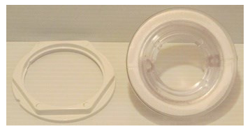 11430, Bezel, WW Diverter Valve, 1 , LED