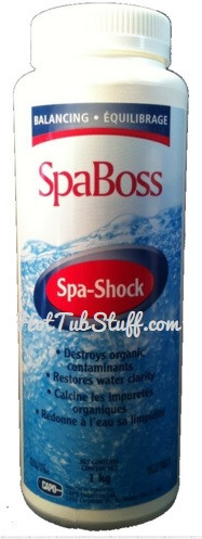 Spa Boss Spa Shock is a non-chlorinating shock.