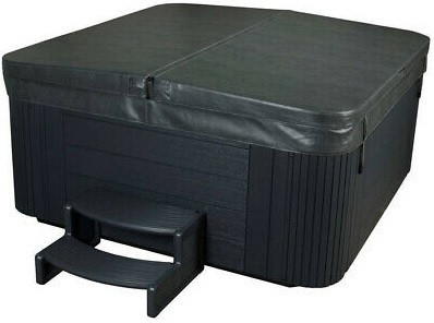 Dynasty Spa Atlantis Cover (gray) with speaker cut outs.
