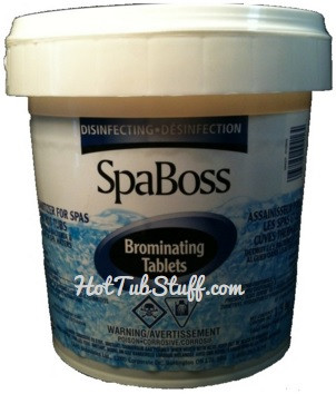 SpaBoss Bromine tabletss are great for sanitizing spa water.