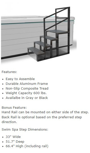 Swimspa Steps - HotTubStuff