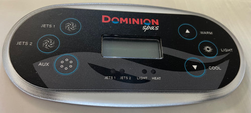 Dominion Spas Topside Control (Oval) - HotTubStuff