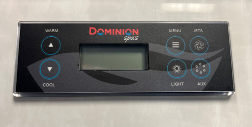 Dominion Spas Topside Control (Rectangular) - HotTubStuff