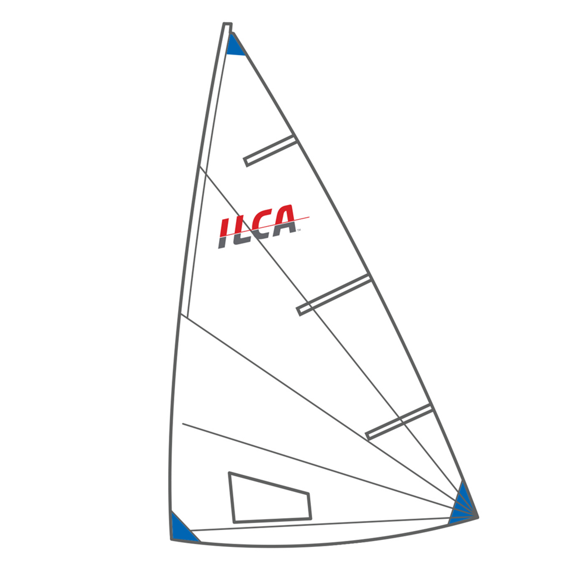 ILCA / Laser Sails - Class-Legal North & Hyde | West Coast Sailing