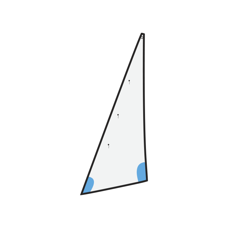 RS Quba Jib - QUB-SA-200 | West Coast Sailing