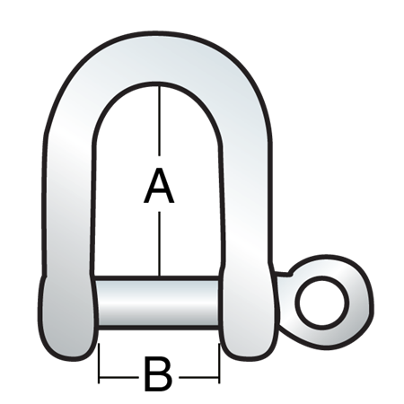 Shackles - Sailing Hardware | West Coast Sailing