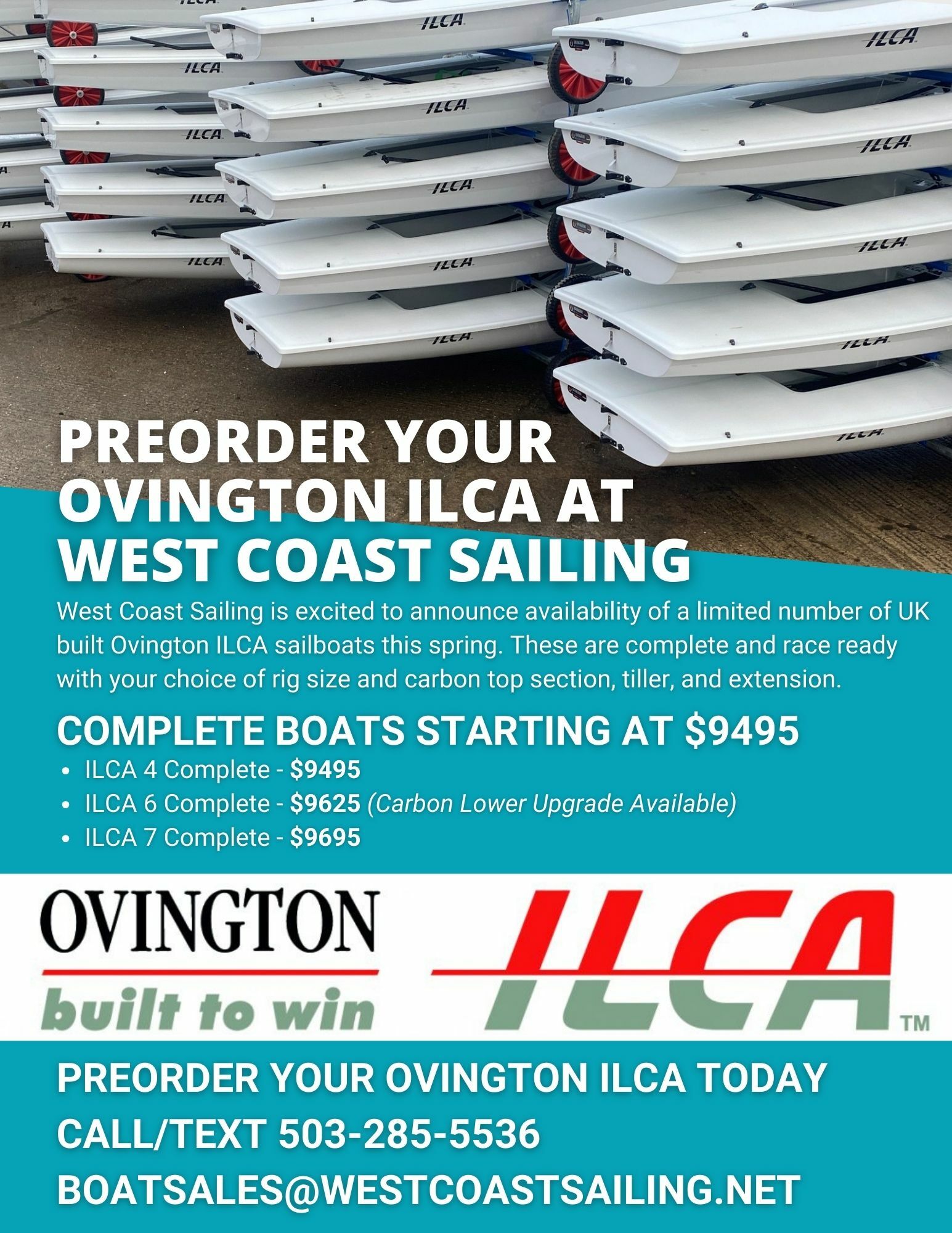 Ovington Sailboats| West Coast Sailing