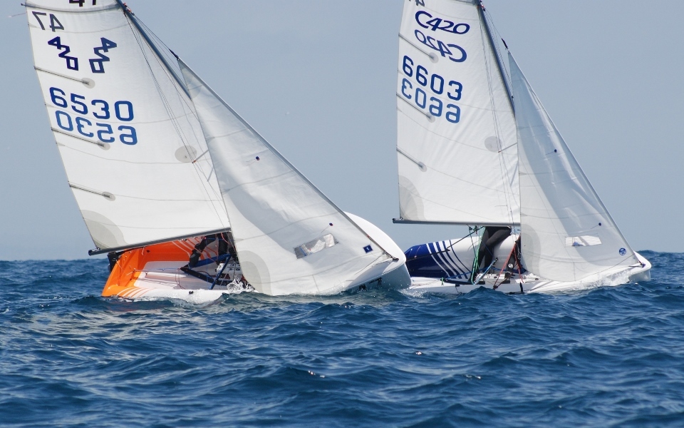 Zim Club 420 Sailboat West Coast Sailing Zim Club 420 Sailboat West Coast Sailing