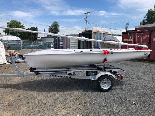 Dynamic Combo Rail System Single Tongue Dolly - 29999 | West Coast Sailing