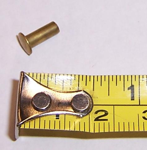 RIVET 1/8 X 5/16, BRASS - 8010020 | West Coast Sailing