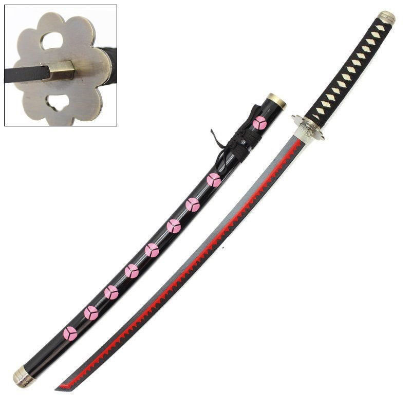 Roronoa Zoro s Shusui One Piece Anime Sword Red Hamon Edge Import Roronoa Zoro s Shusui One Piece Anime Sword Red Hamon Edge Import