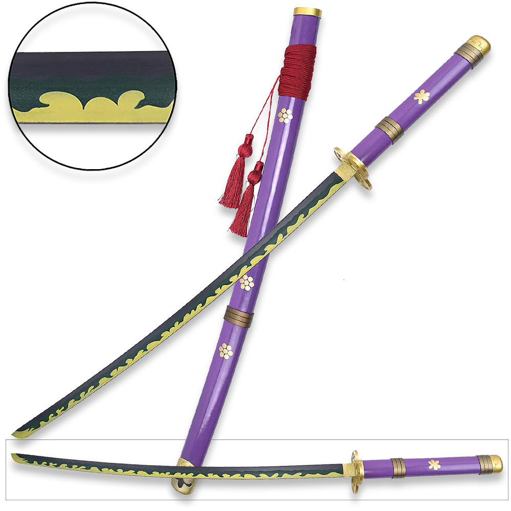 One Piece - Roronoa Zoro's Purple "Enma" Katana - Edge Import