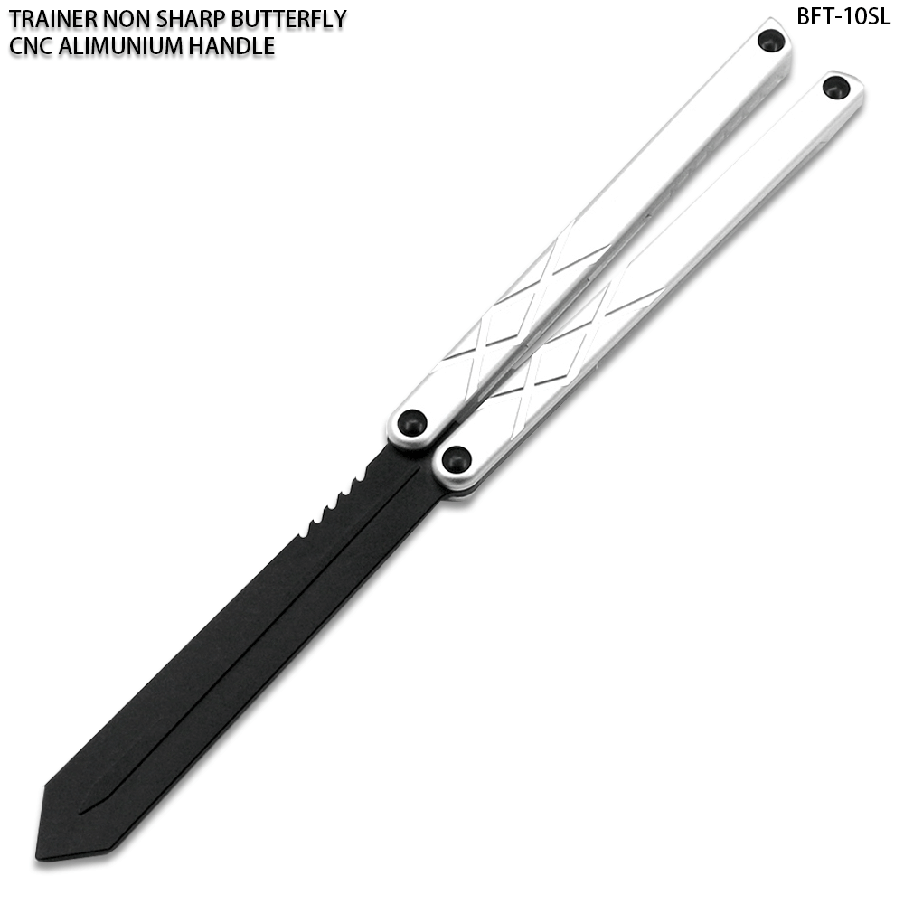 CNC Non-Sharp Professional Smooth Handle Trainer Tool Butterfly Sliver ...