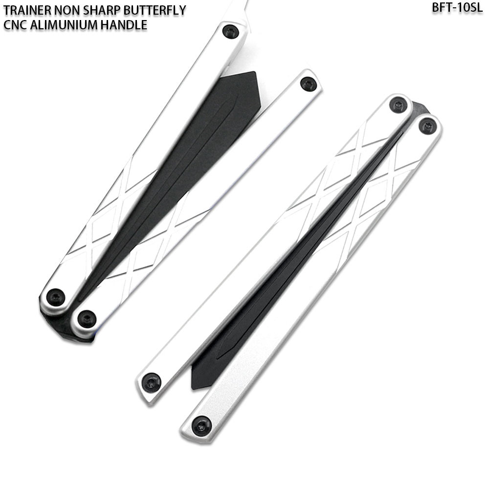 CNC Non-Sharp Professional Smooth Handle Trainer Tool Butterfly Sliver ...
