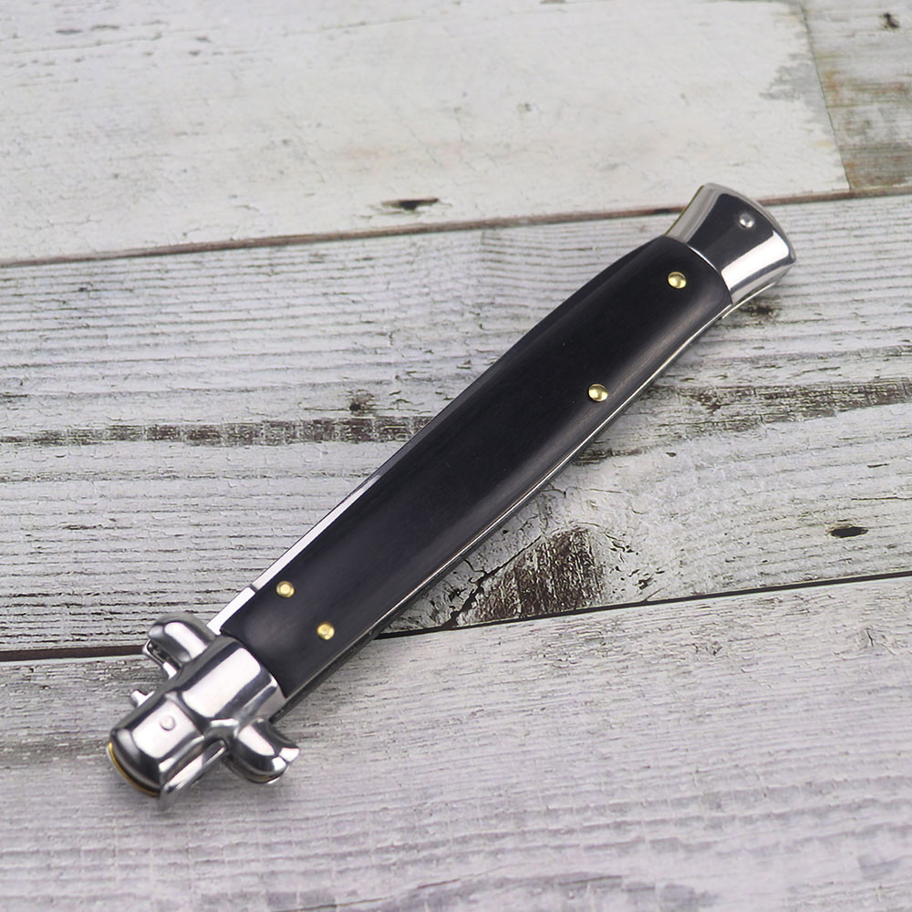 Big Boy Black Italian Switchblade Automatic Knife, 13 inches - Edge Import