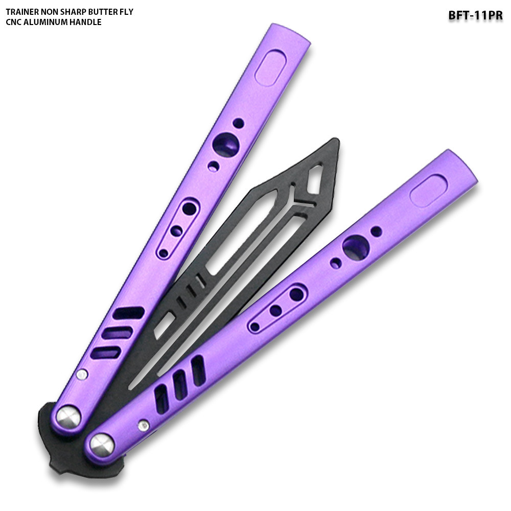 Purple CNC Non-Sharp Professional Smooth Handle Trainer Tool ...