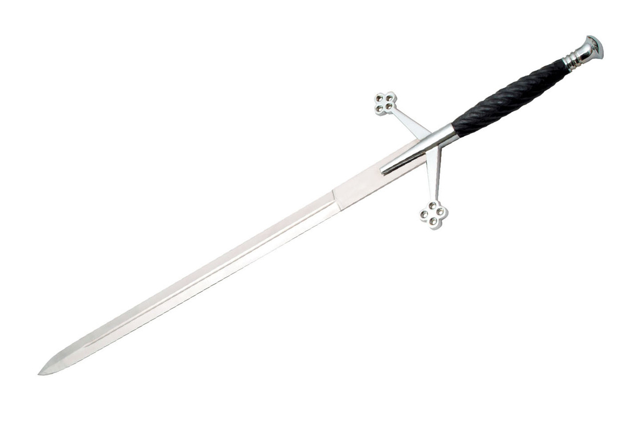 Claymore Sword w/ Black Handle (40" in Overall Length) - Edge Import