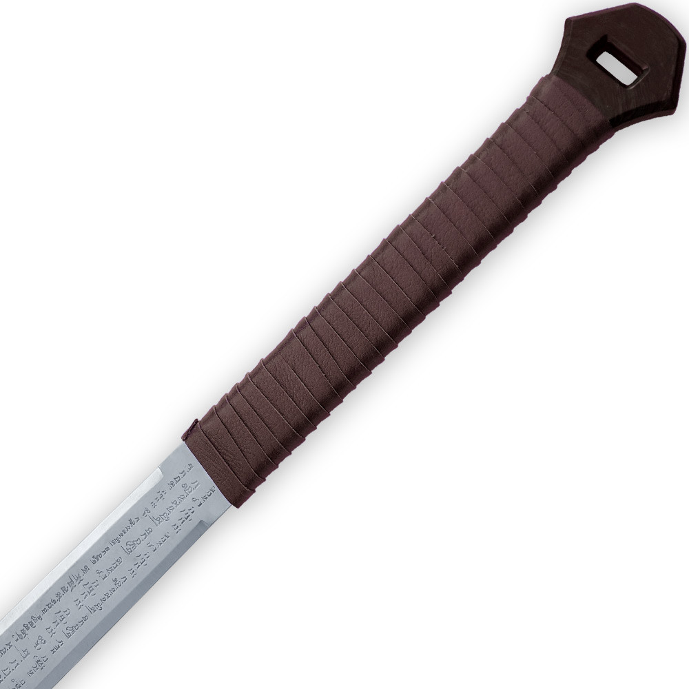 Ultraviolet Sword - Full Tang, Triple Edged, Engraved, Comes W/Sheath ...