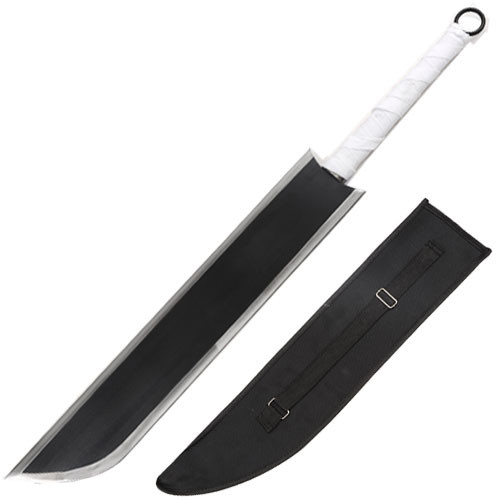 Zabuza Anime Replica Sword 36.5in | Carbon Steel Naginata Blade - Edge ...
