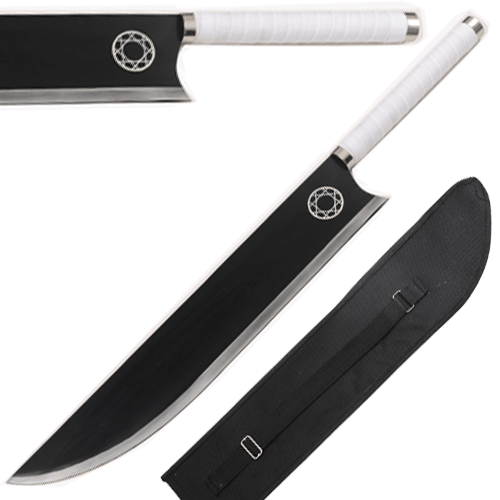 Zabuza Anime Replica Sword 36.5in | Carbon Steel Naginata Blade - Edge ...