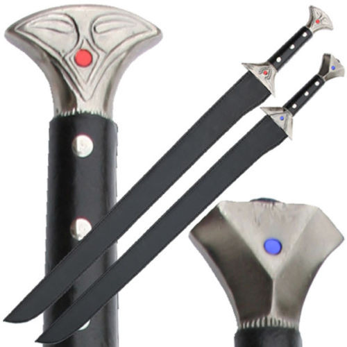Drizzt's Icingdeath & Twinkle Scimitar Combo Set come With Leather ...
