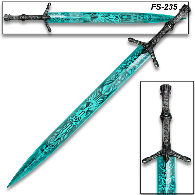 Dark Moon Greatsword Edken Ring Blue Metal Sword