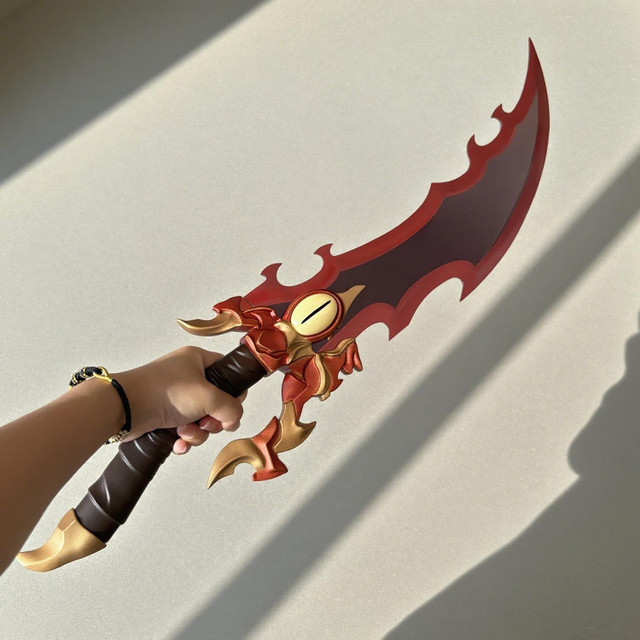 Baran's Sword from Solo Leveling Eye Version - 25" Stainless Steel ...