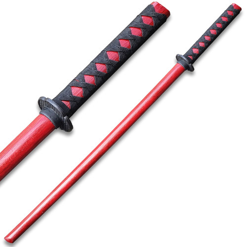 Burgundy Bokken Practice Sword - Edge Import