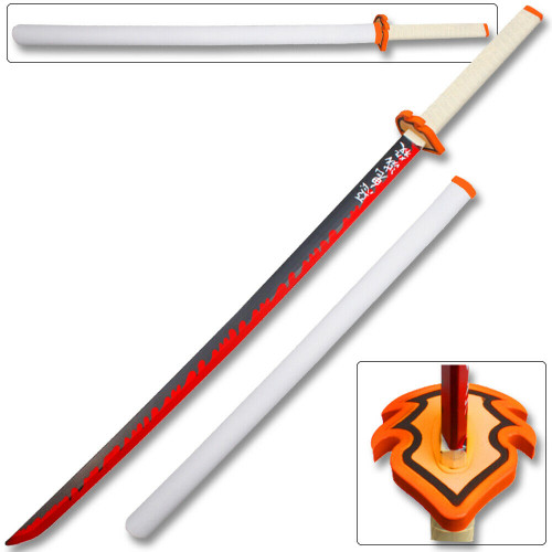 Foam Demon Slayer Fantasy Samurai Replica Sword Blade Katana Cosplay ...