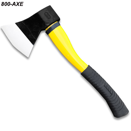Camping Axe Black And Yellow Black Metal Handle With Carbon Steel Head ...