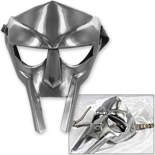 MFDoom Gladiator Mask Madvillain 18g Mild Steel Face Armor Replica ...