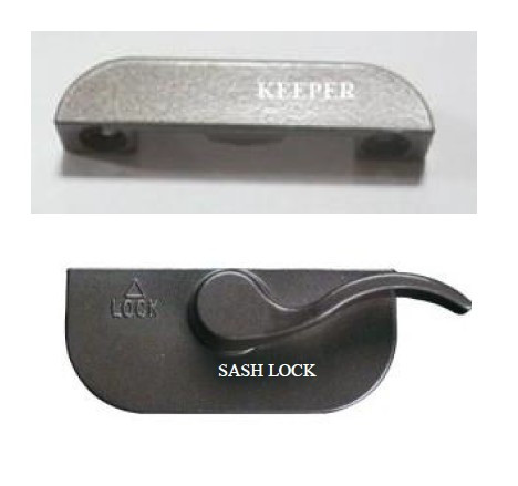 Double hung sash lock