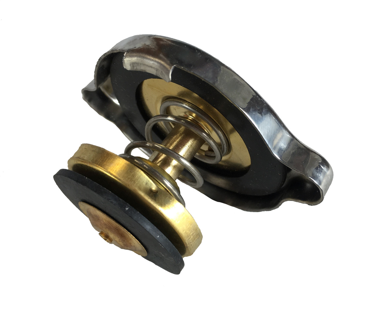 Radiator Cap Stainless 4lbs 1 Inch Reach - British Parts Northwest